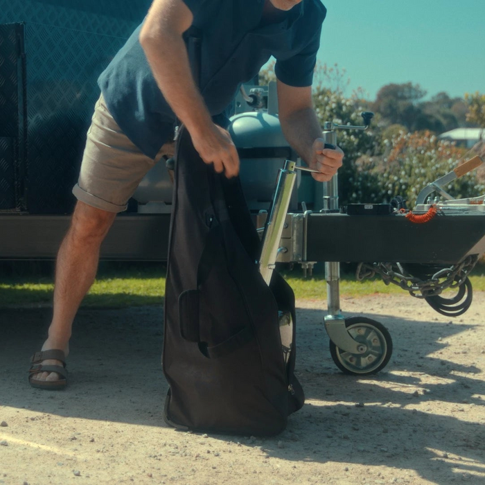 Optitec Jockey Wheel. The easy way to move your Caravan or Trailer ...